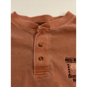 Anvil | Shirts | Vintage Cotton Deluxe By Anvil 34 Sleeve 4 Button ...